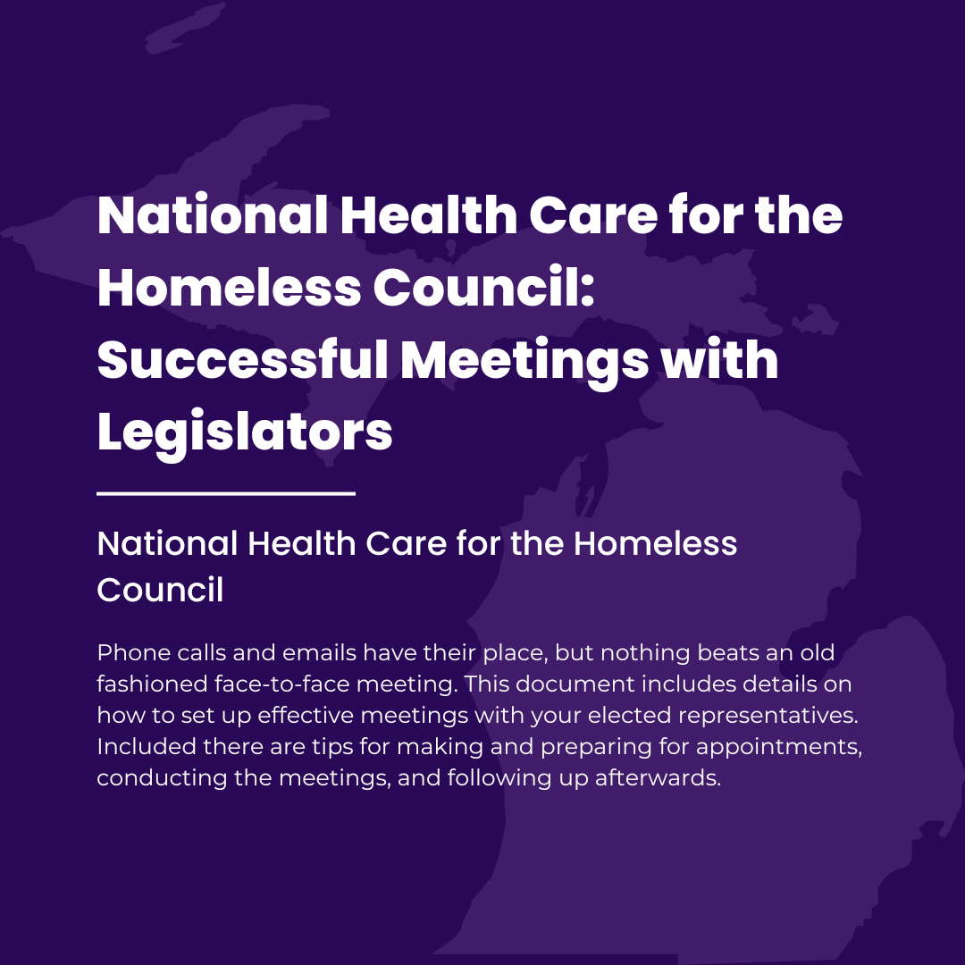 National Health Care for the Homeless Council: Successful Meetings with ...